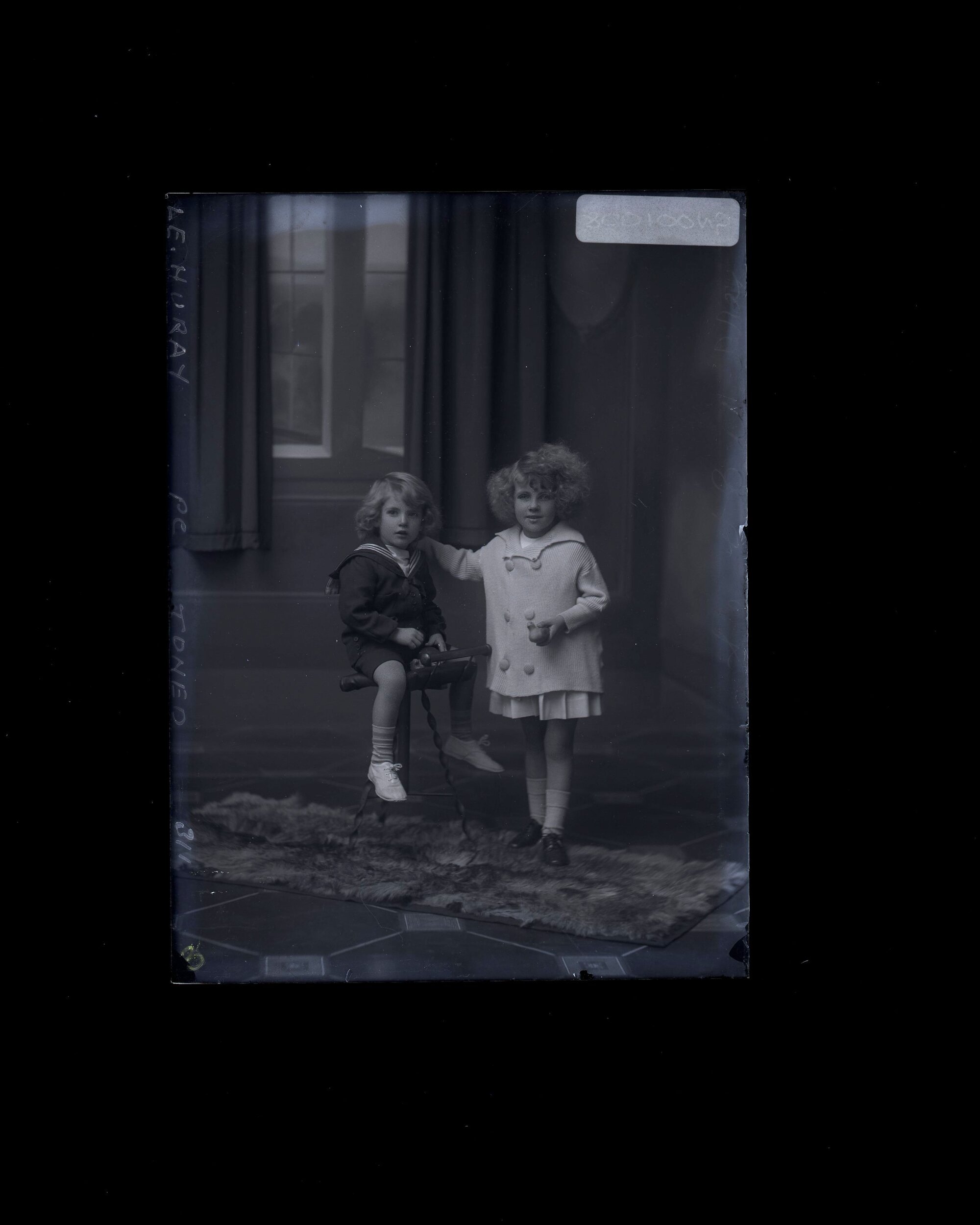 Two Children - Le Huray | History Trust