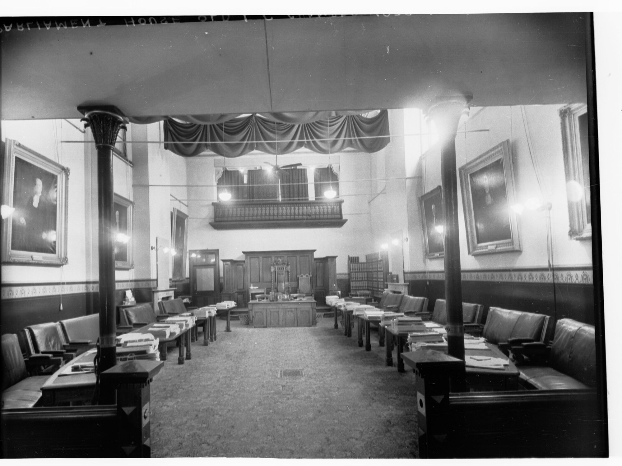 Legislative Council chamber, Parliament House, North Terrace | History ...