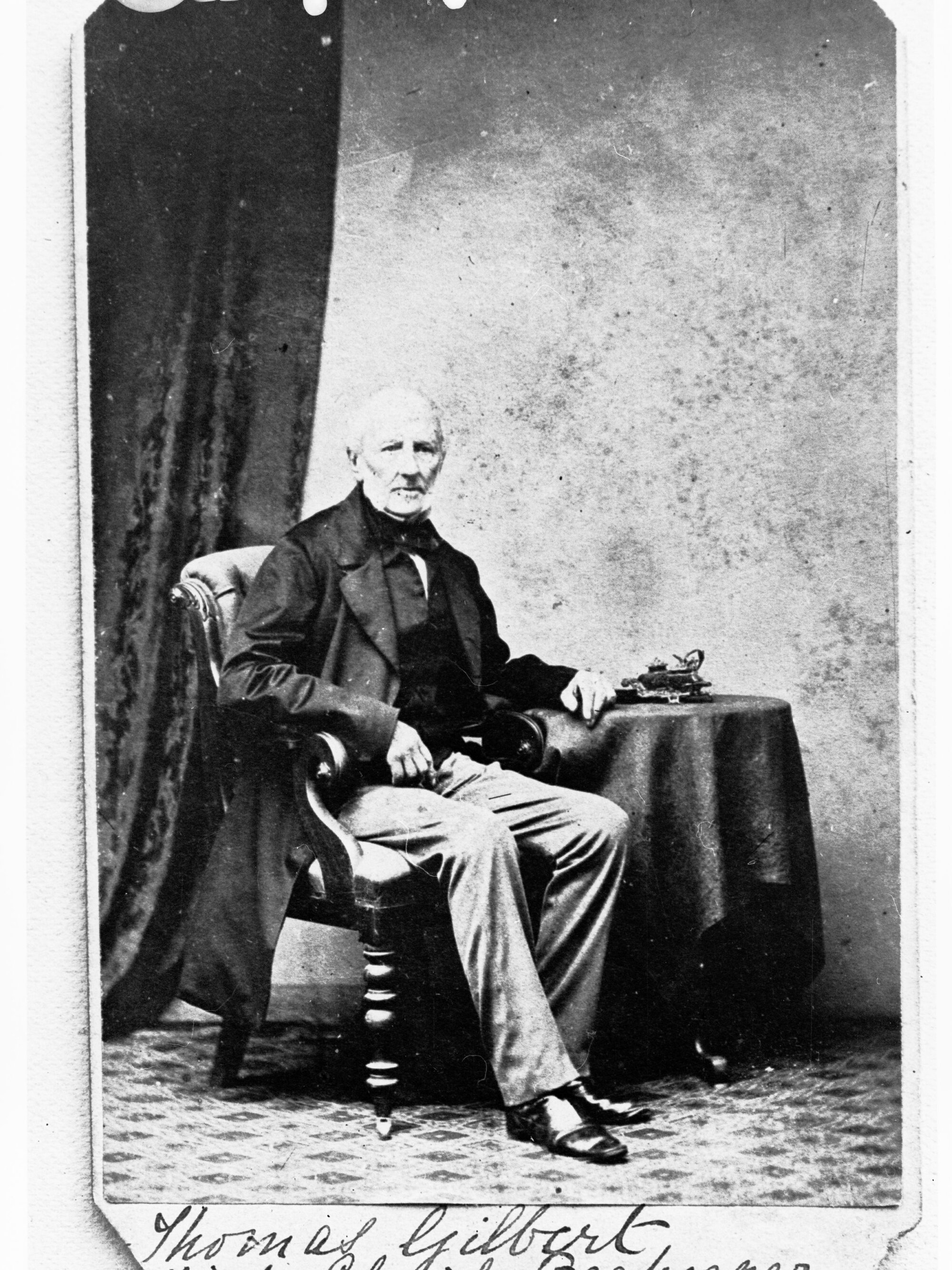 Mr Thomas Gilbert - first colonial storekeeper | History Trust