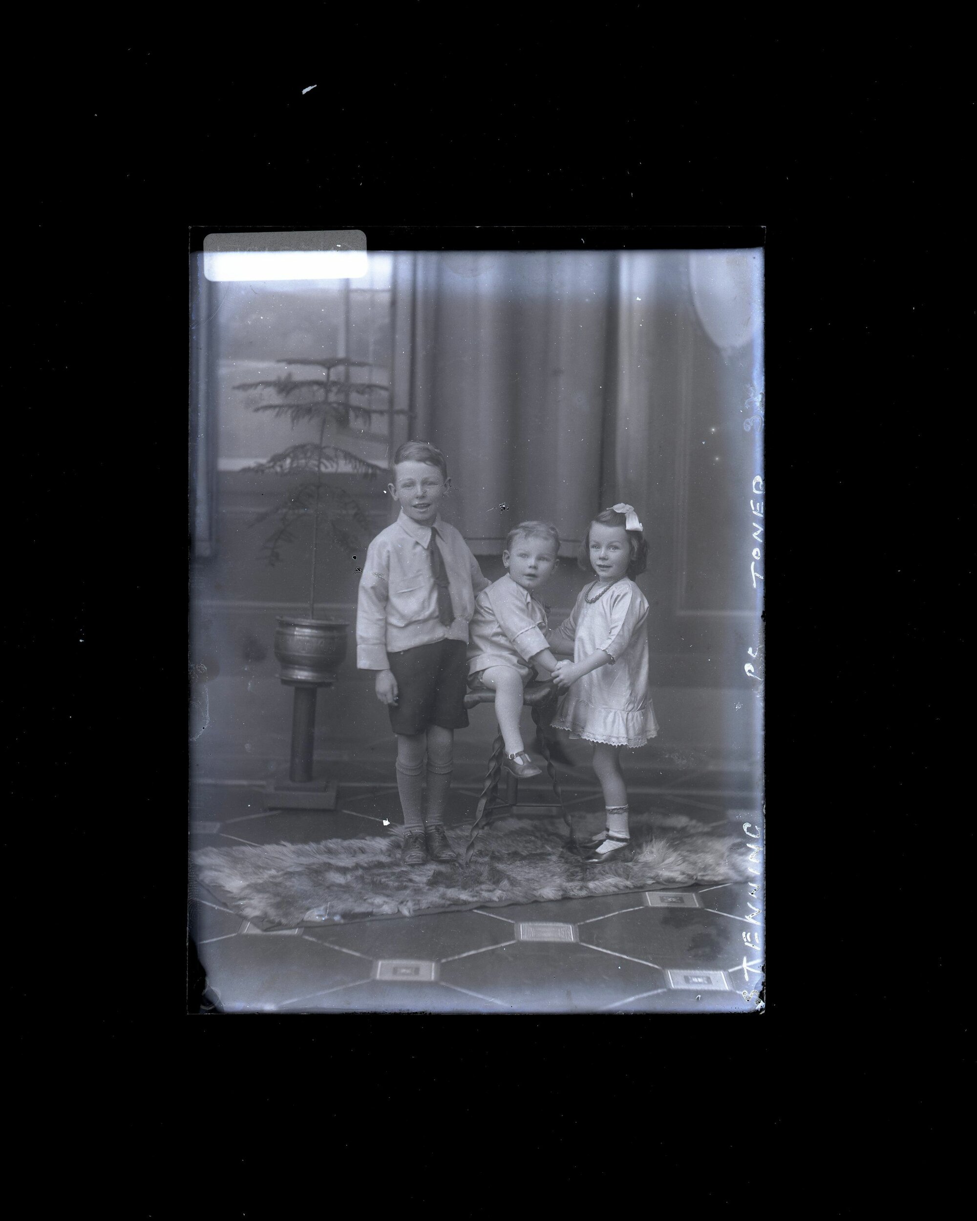 Three Children - Stenning | History Trust